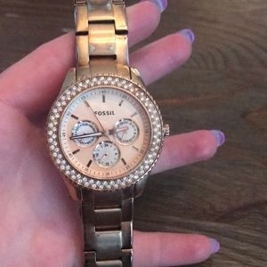 Fossil | Accessories | Rose Gold Fossil Watch | Poshmark